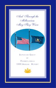Annual Report for Year 1999 – Historical Society of the Superior Court ...